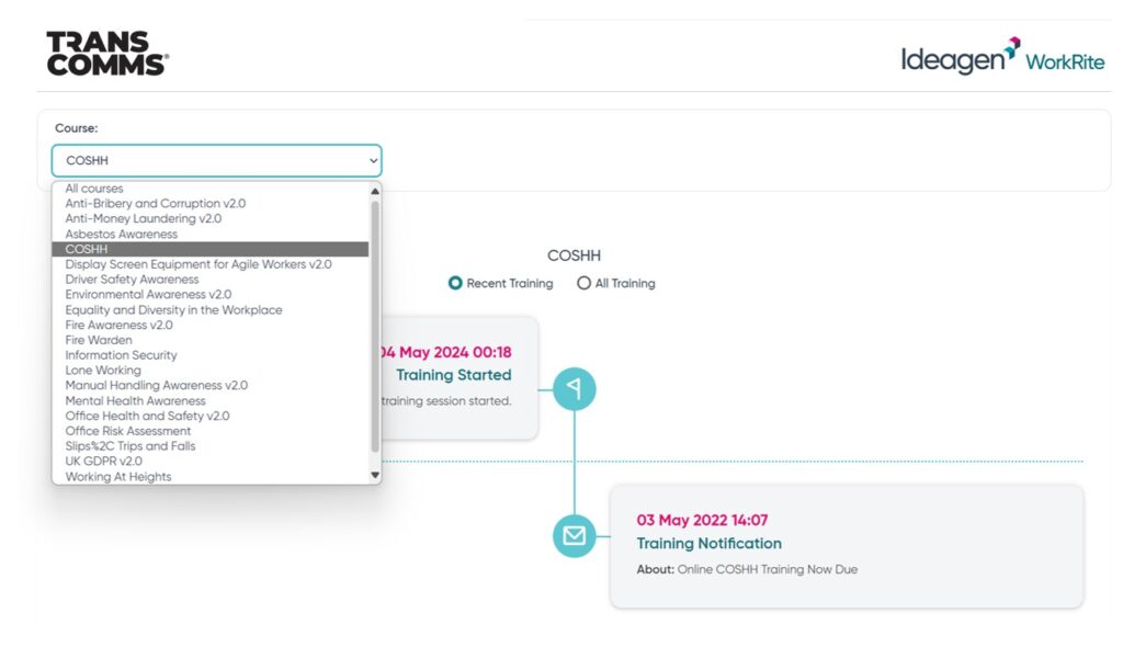 Compliance – Trans Comms